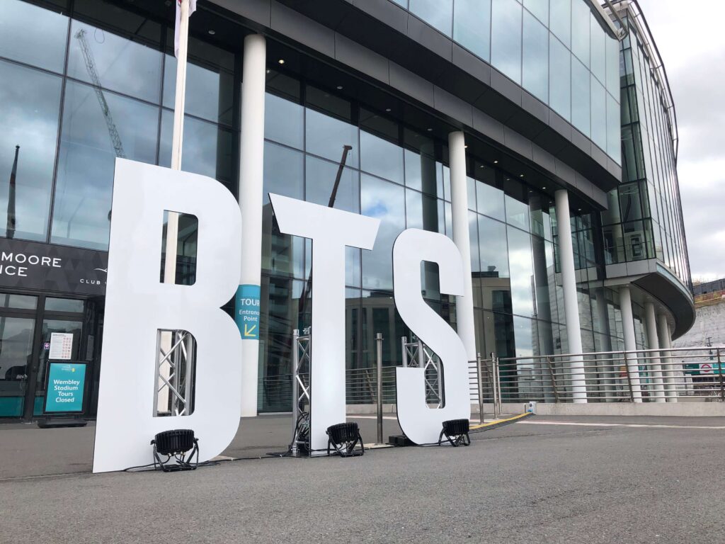 BTS - Wembley Stadium - Fusion Sound & Light