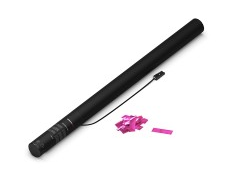 80cm Pink Metallic Confetti Electric | Hire Now